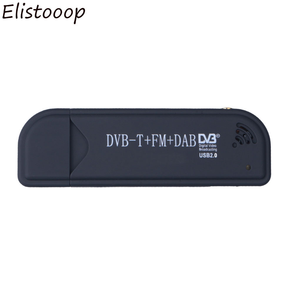 Usb2.0 DAB FM DVB-T RTL2832U FC0012 SDR RTL-SDR Dongle Stick Digital TV Tuner Receiver IR Reot ...