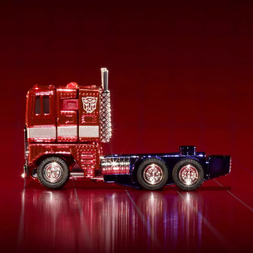 รถโมเดล Hot Wheels RLC Transformers Optimus Prime แบบแปลงร่าง G1 ยางยาง ...