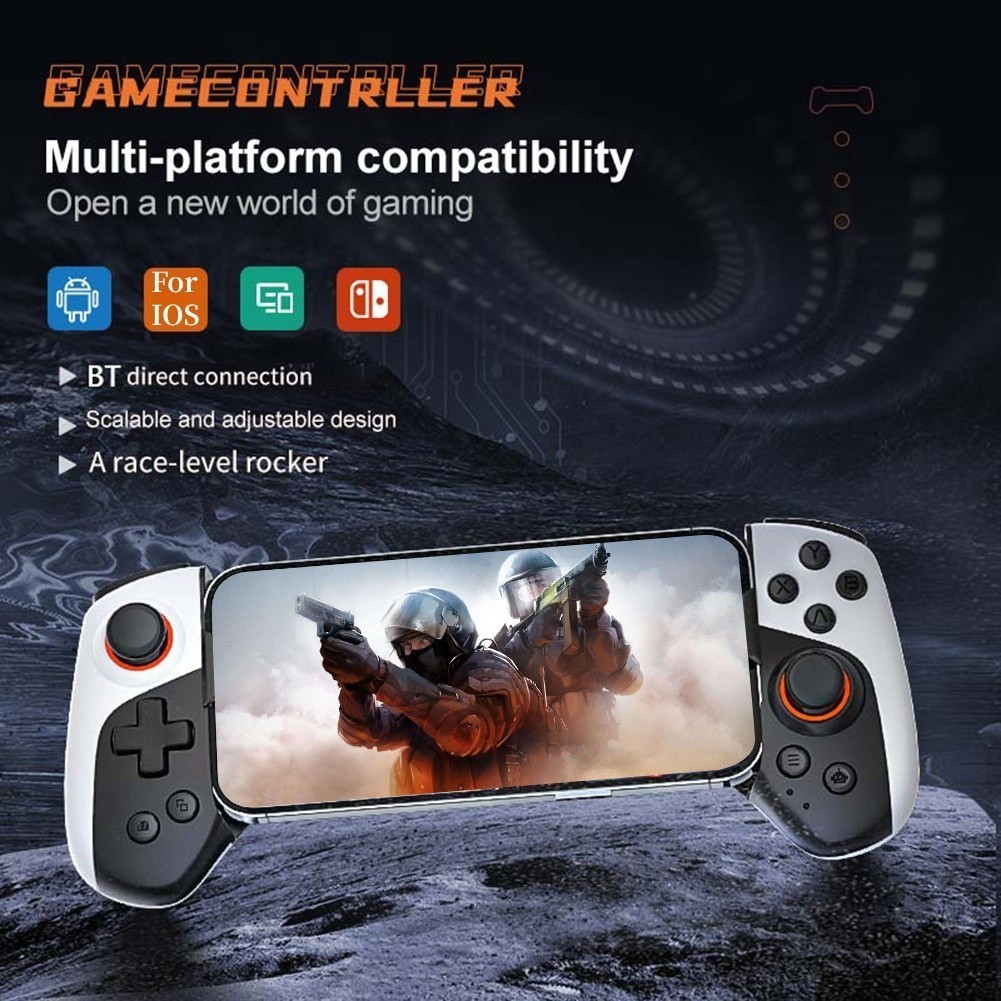 Jk03 จอยเกมไร้สาย 300mAh สําหรับ IOS Switch Android Game Console | Shopee Thailand