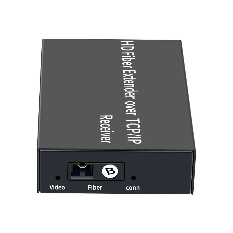 3km HDMI Fiber Extender Over TCP/IP SC Fiber Optical Cable Vs 1080P ...