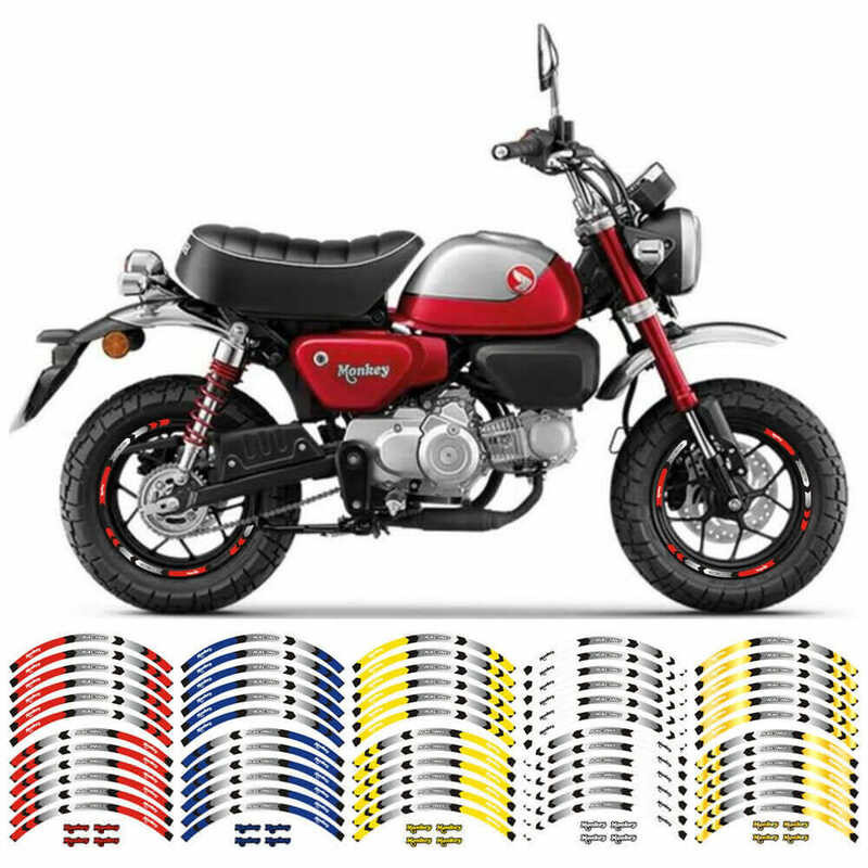 Motorcycle Accessories For HONDA MONKEY 125 Z125 RIM WHEEL TIRE STRIPES ...