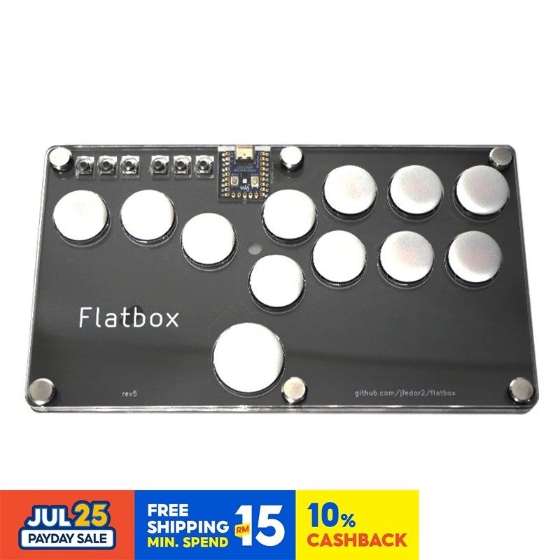 Flatbox Hitbox Arcade Fighting Game ตัวเข้ารหัสวิดีโอเกม Xinput อินพุต ...