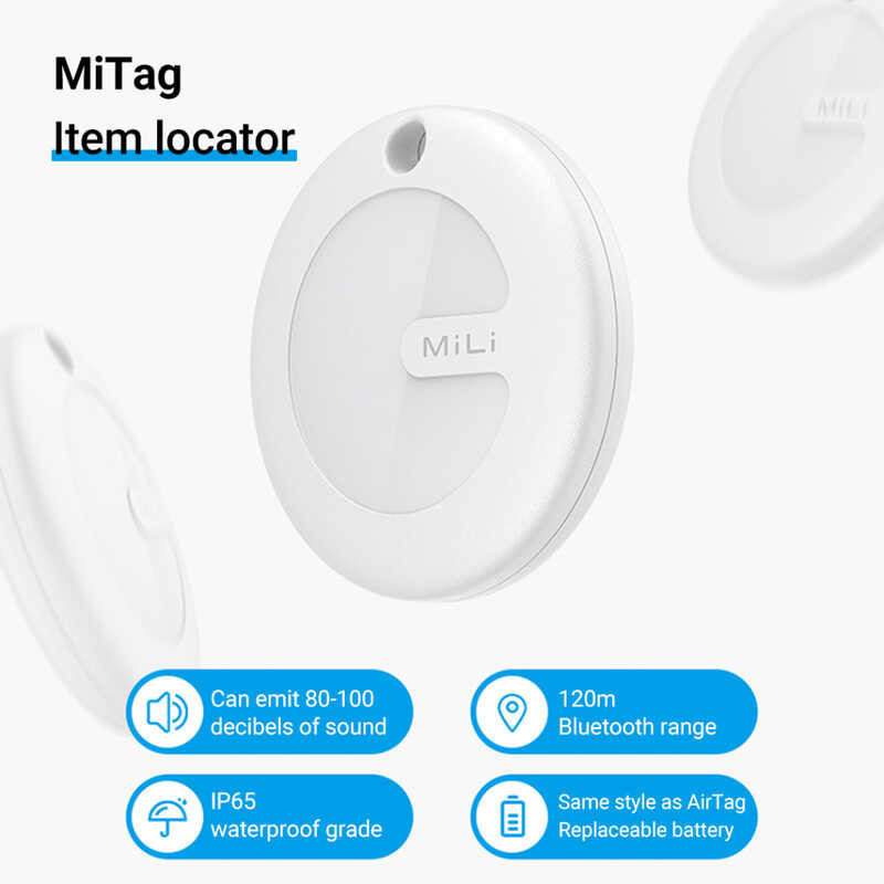 YouPin Xiaomi Official Store Mi tag เครื่องติดตามบลูทูธ ค้นหากุญแจ แ ...