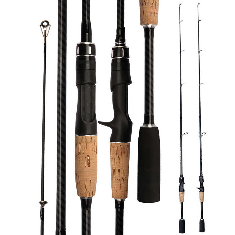 เหยื่อตกปลา Rod ML Streams Trout Super Light Travel Spinning Clamp ปลา ...