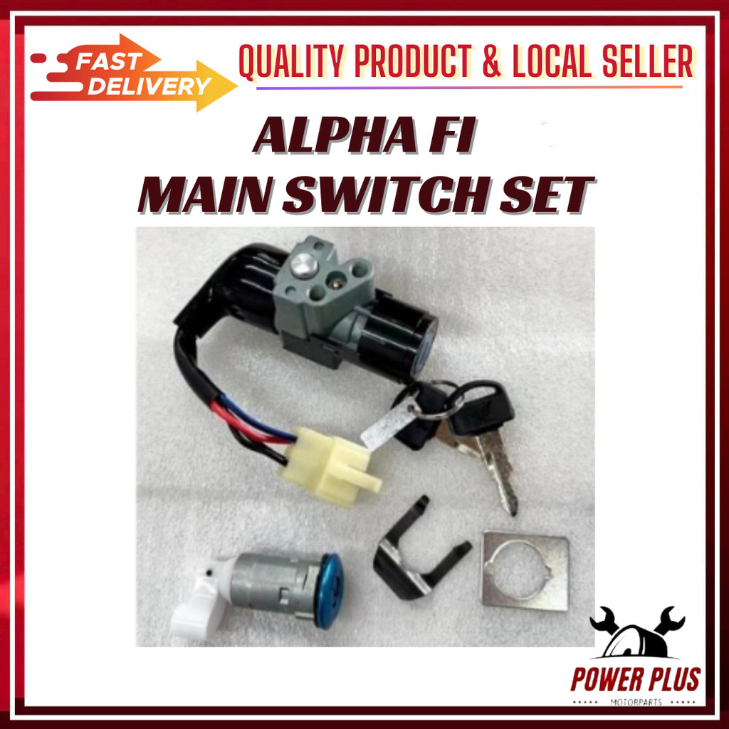 Honda Wave Alpha Fi CX110 Fi CX 110 Fi ชุดสวิทช์หลักชุดกุญแจ Home ...