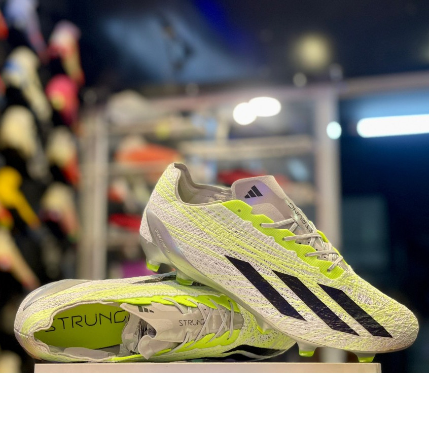 ♞,♘รองเท้า ฟุตบอล สตั๊ด Adidas Strung + FG สายสปีด เบามากๆ ใส่ไม่ได้ ...