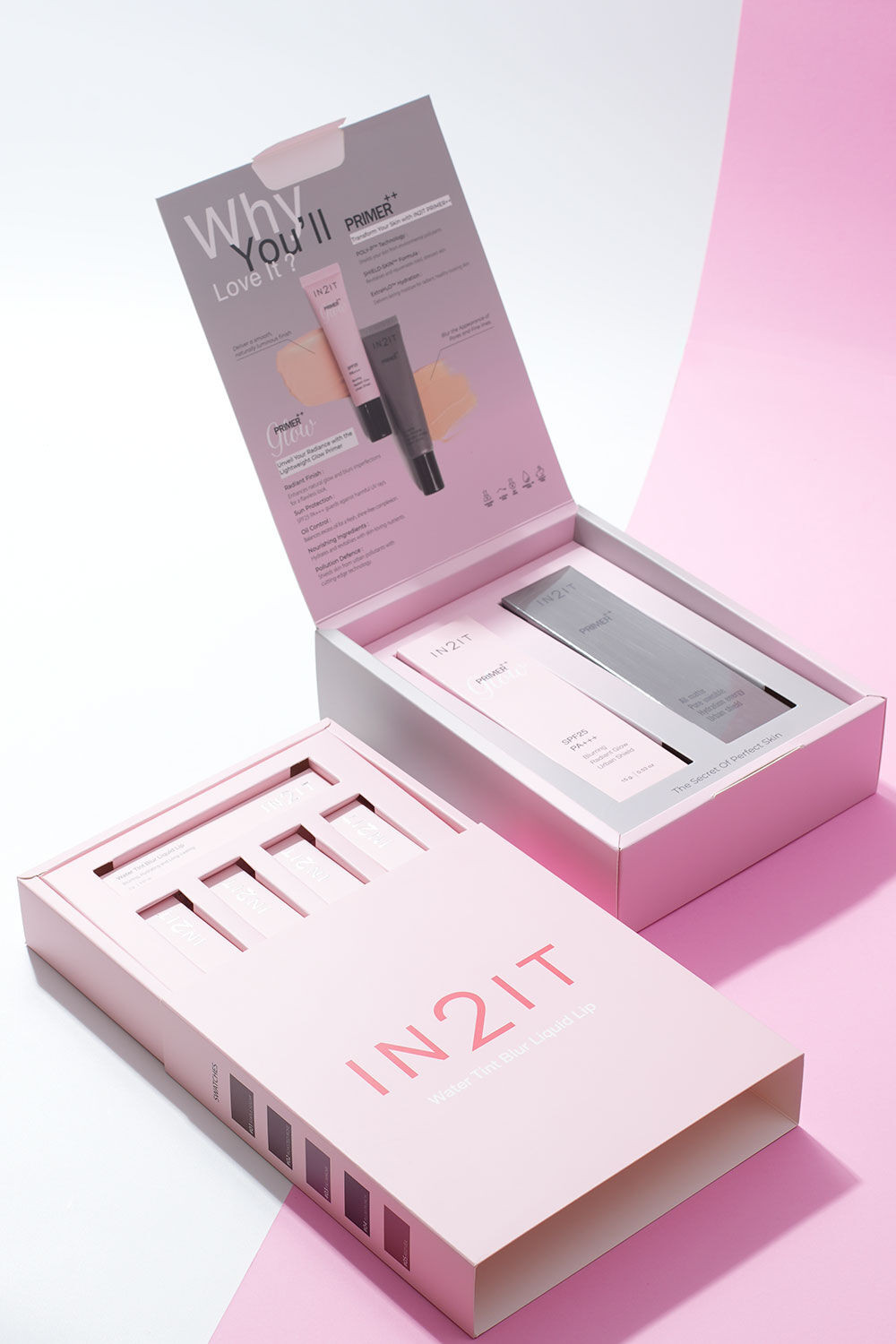 In2It Primer++ Box Set อินทูอิท เซทไพรเมอร์บำรุงผิว. | Shopee Thailand