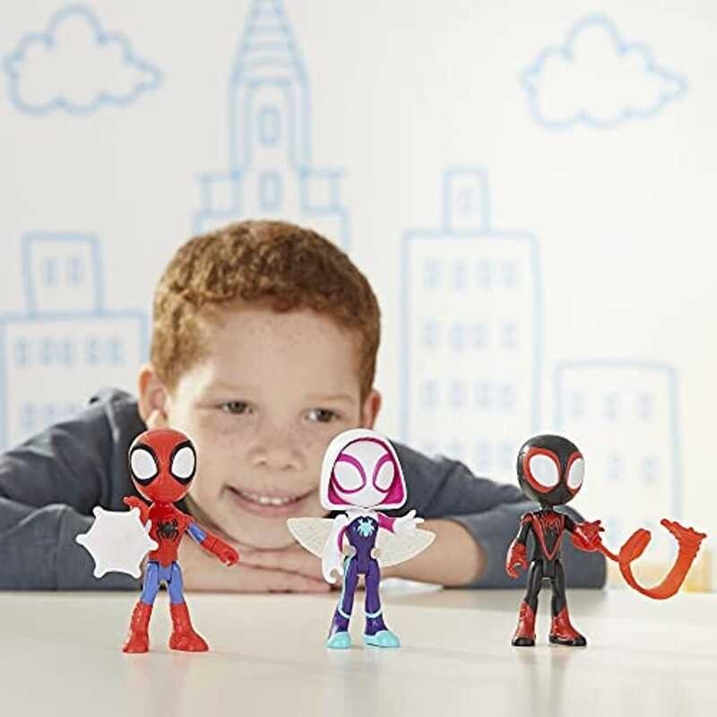 Spidey Caincb And His Amazing Friends Miles Morales Ghost Spider Iron ...