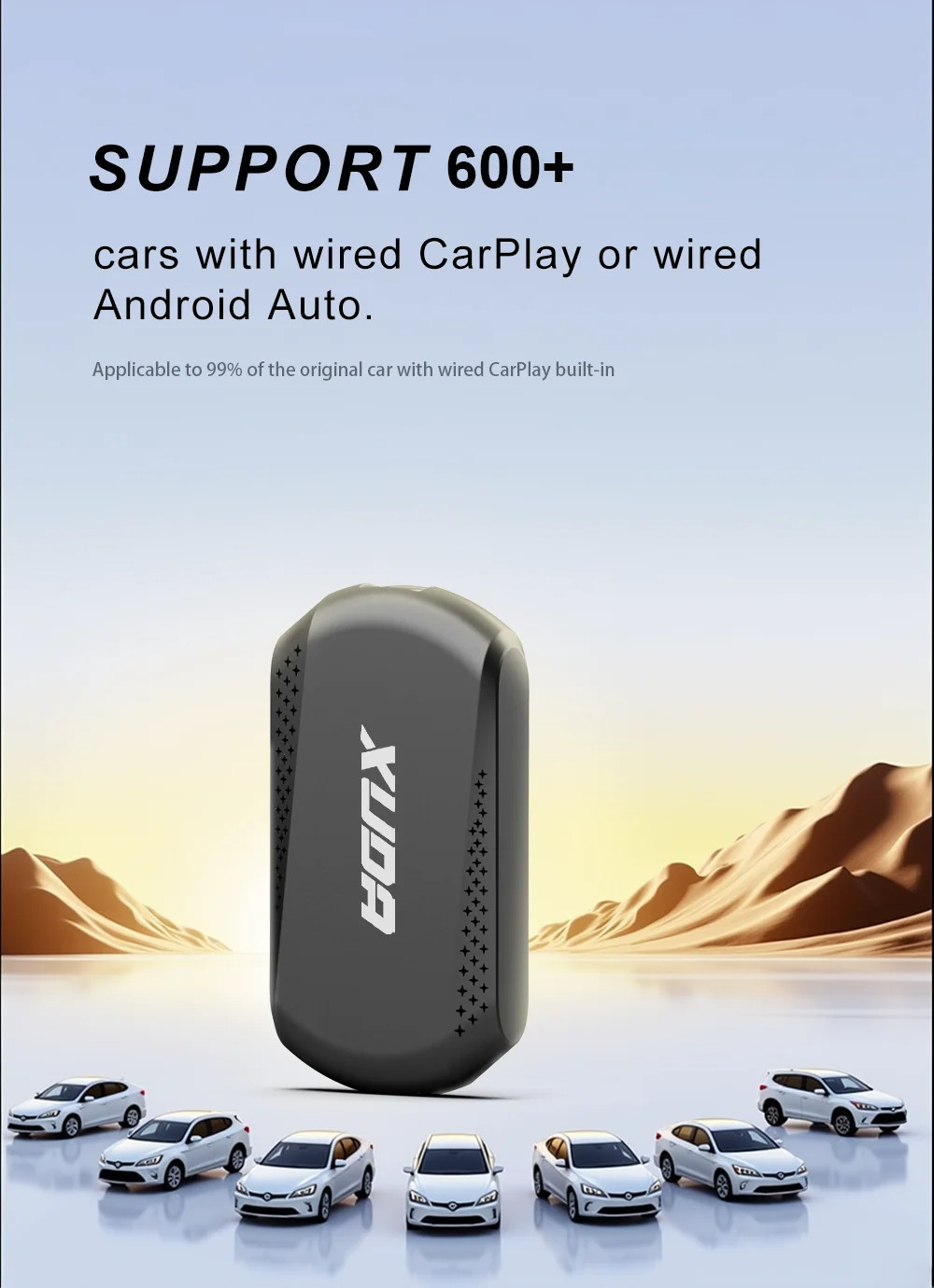 XUDA Android14 Wireless CarPlay&Android Auto 3in1 CarPlay Smart Box ...