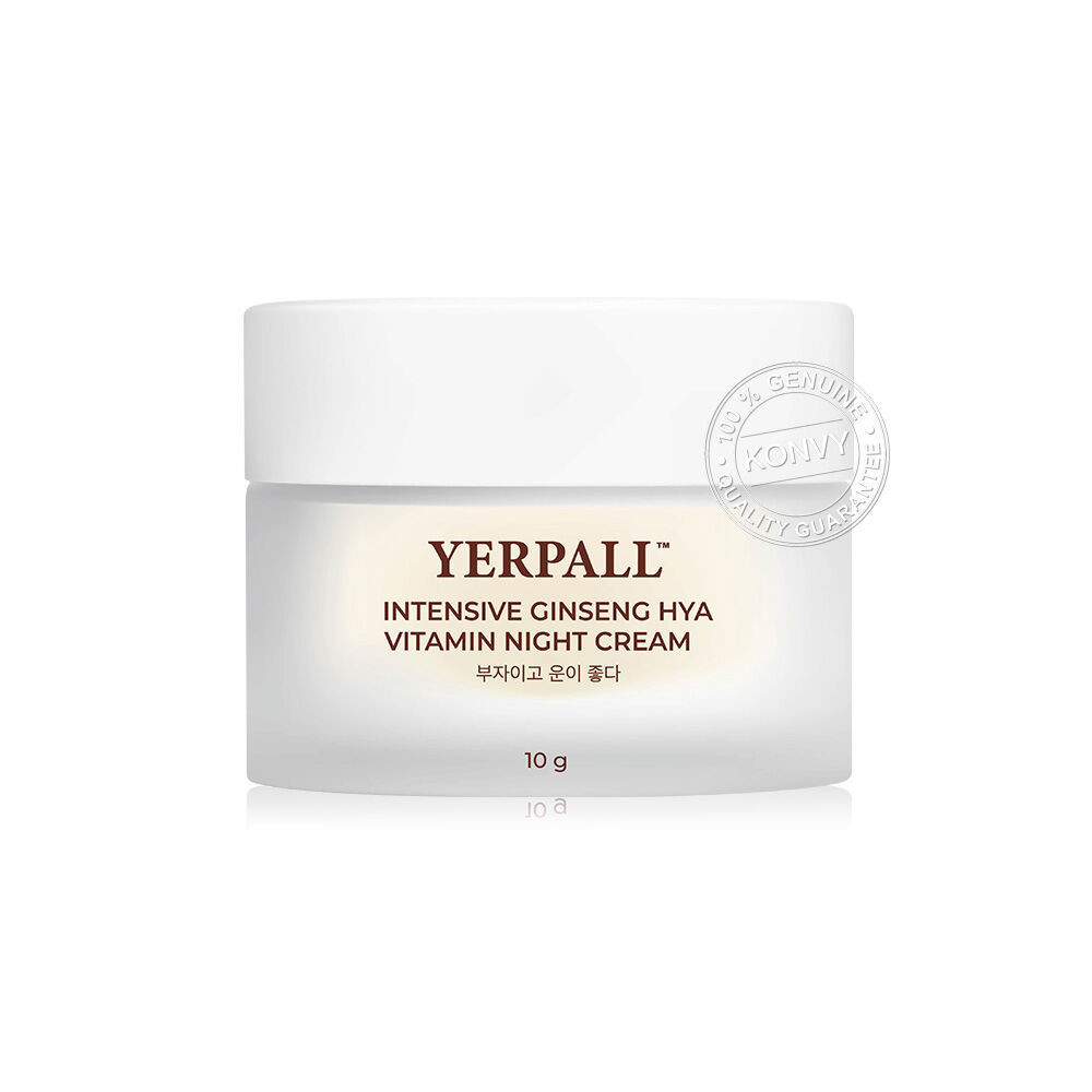 Yerpall Intensive Ginseng Hya Vitamin Night Cream 10g เยอร์พอล ครีม ...