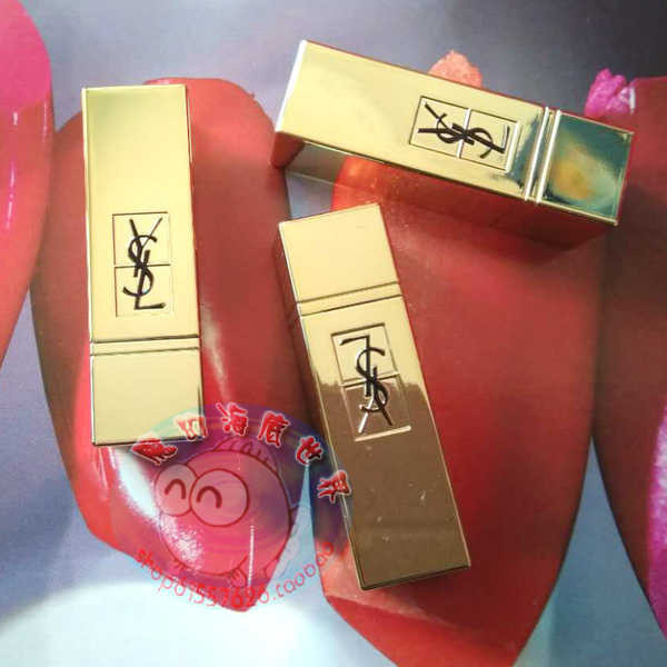 ตัวอย ่ าง YSL Yangshulin Pure Lipstick Square Tube Fan Charm ลิปสติก 1 ...