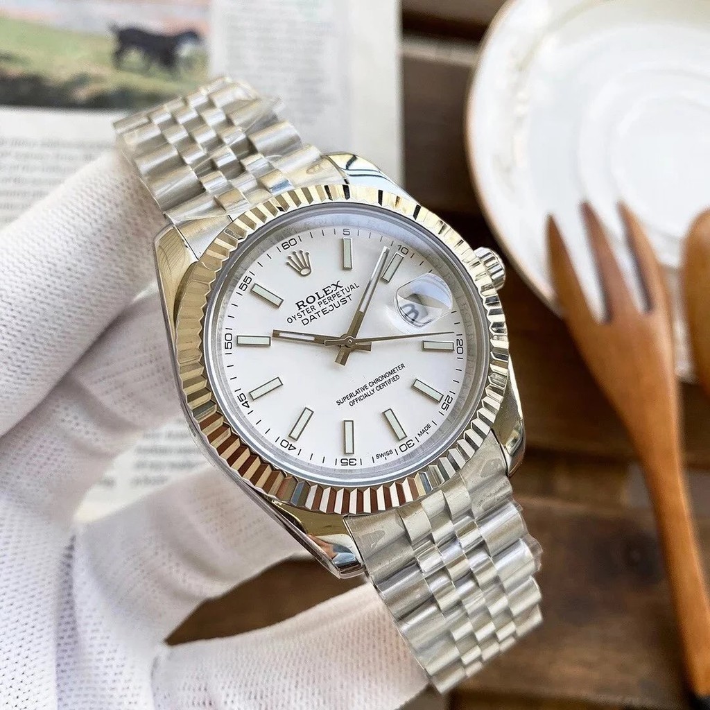 คลังสินค ้ าพร ้ อม Rolex Rolex Diary Series นาฬิกาผู ้ ชายนาฬิกากลไก ...
