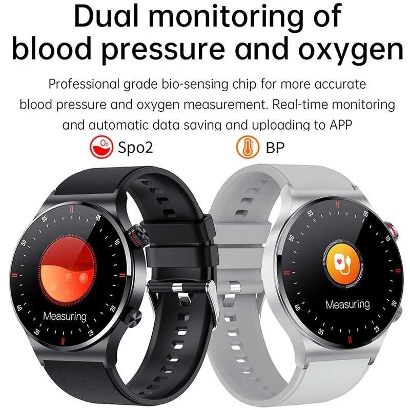 PPG Xiaomi ECG Health Monitor Smartwatch พยากรณ์อากาศข้อความเตือนนาฬิก ...