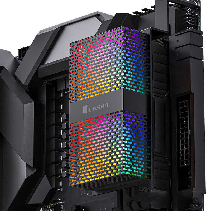 Heatsink Jonsbo NF-1 ARGB Dual 5020 Fans RAM Cooling Synchronous ...