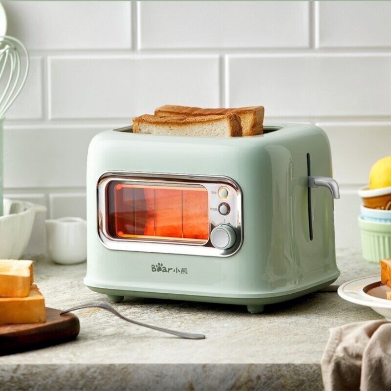 Bear/ Multi-function Toaster with Transparent Window Double-Sided ...