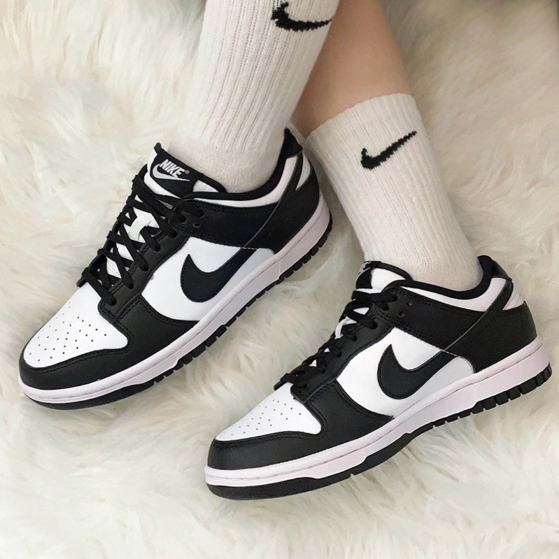 NIKE Dunk Low Black Panda (แท้ 100%) | Shopee Thailand