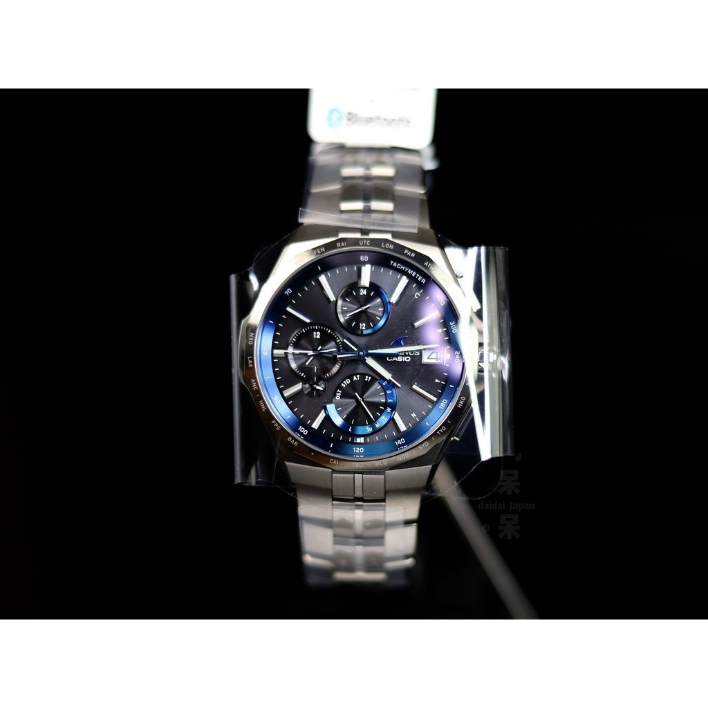 Casio Oceanus OCW-S5000-1AJF Manta Slim Case Elegant Chrono Men`S Watch ...