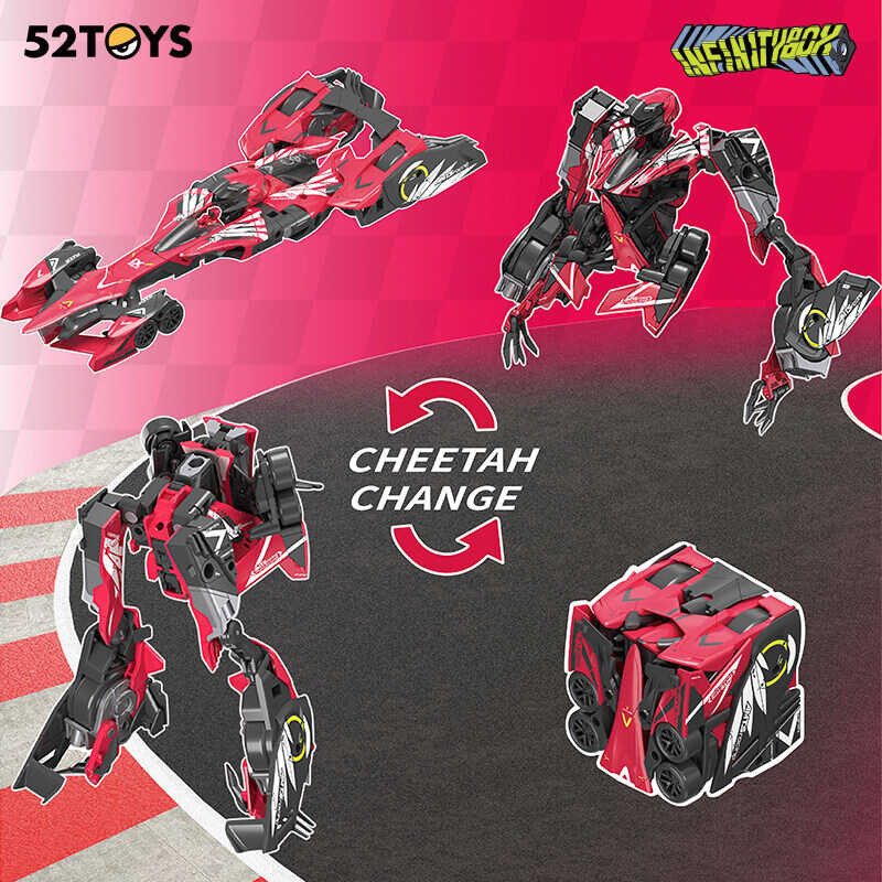 INFINITYBOX IB-05 52TOYS CHEETAH Mecha Deformation Action Figure ...