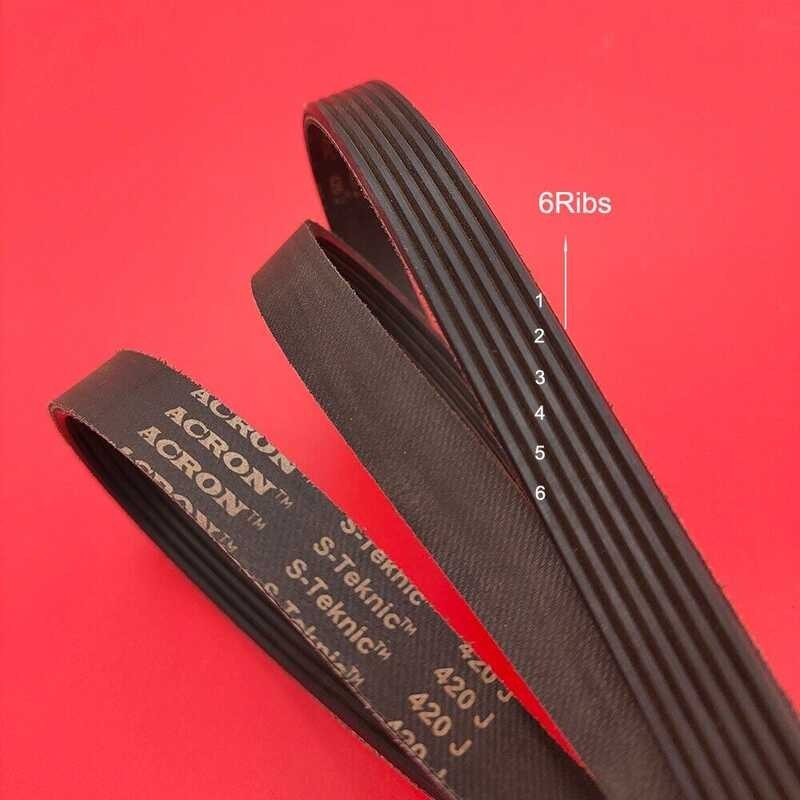 ACRON 1ชิ้นเข็มขัดลู่วิ่งไฟฟ้า V-Belt สายพานขับ420j/Pj1067 6ซี่ ...