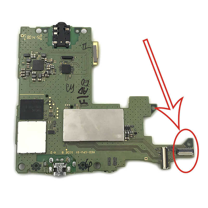 สำหรับชิ้นส่วนทดแทน ใหม่ 3Ds Ll Volume Cable Grip Ribbon Connector ...