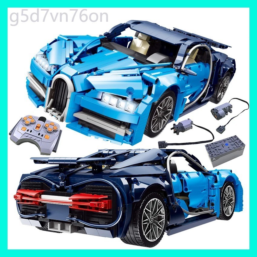 Technical Super Racing Series Sport Car Remote Control Moc Bricks ...