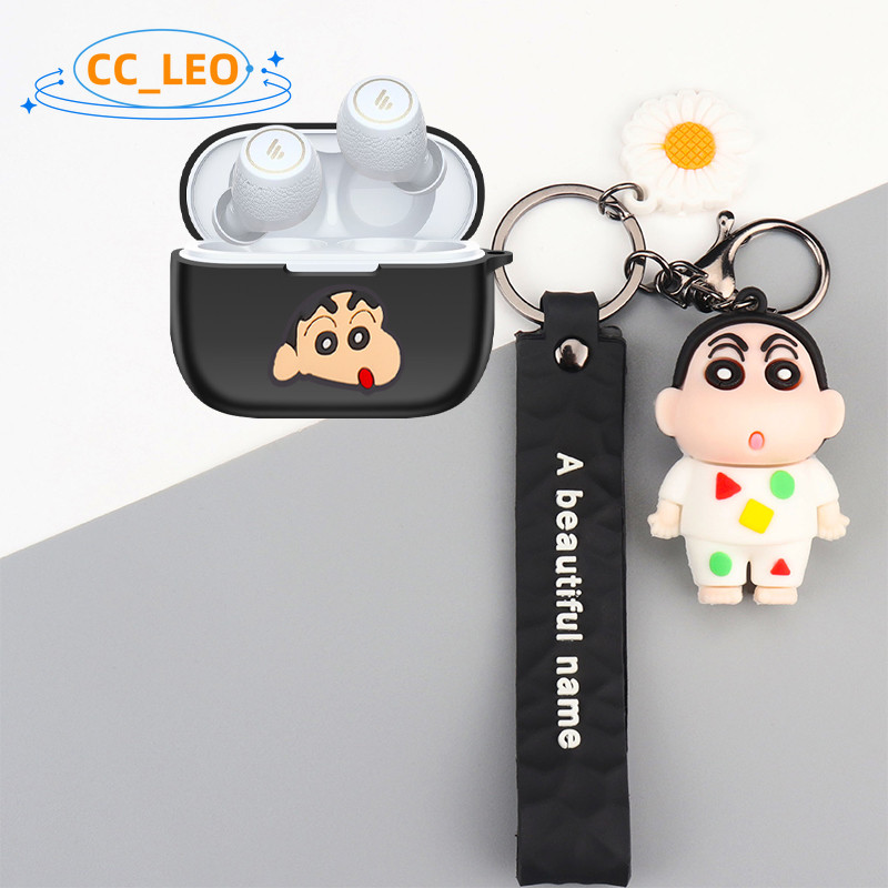 For EDIFIER X3 Pro Case Cartoon Crayon Shin-chan Keychain Pendant ...