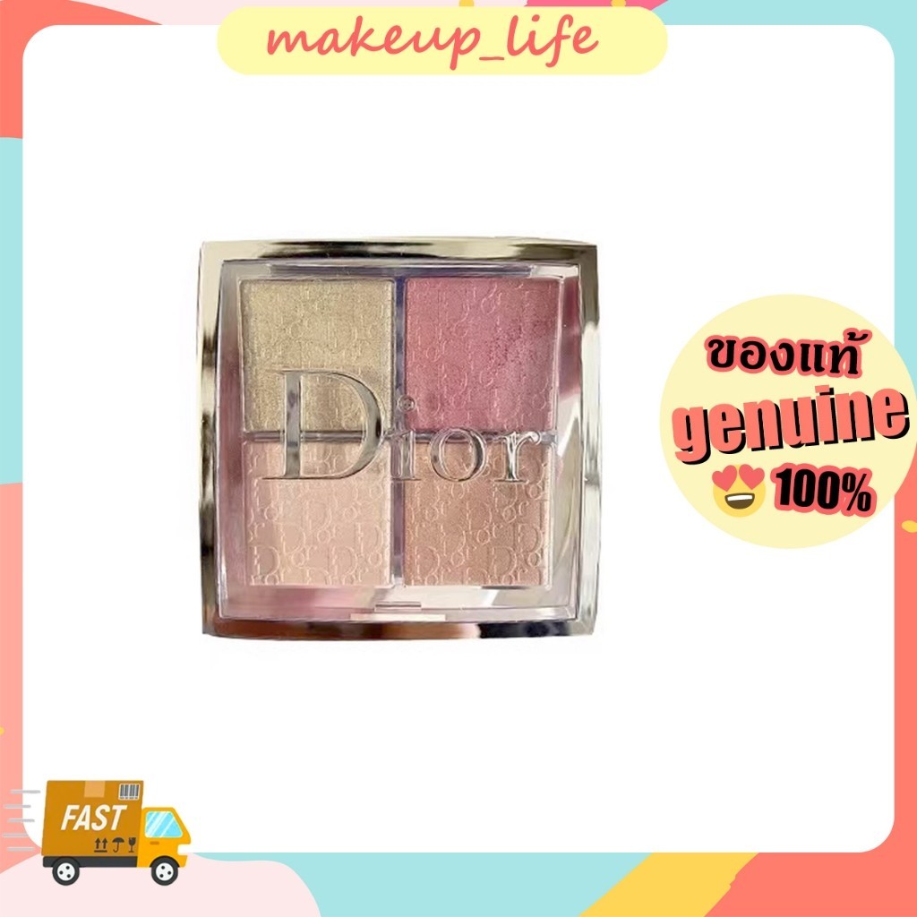 ♞,♘,♙แท้ Dior Backstage Glow Face Palette / Makeup Palette - Highlight & Blush พร้อมส่ง #001 ...