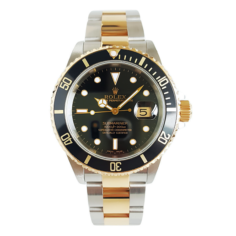 Rolex Gold Black Water Ghost Rolex นาฬิกาผู ้ ชาย Submariner ประเภท ...