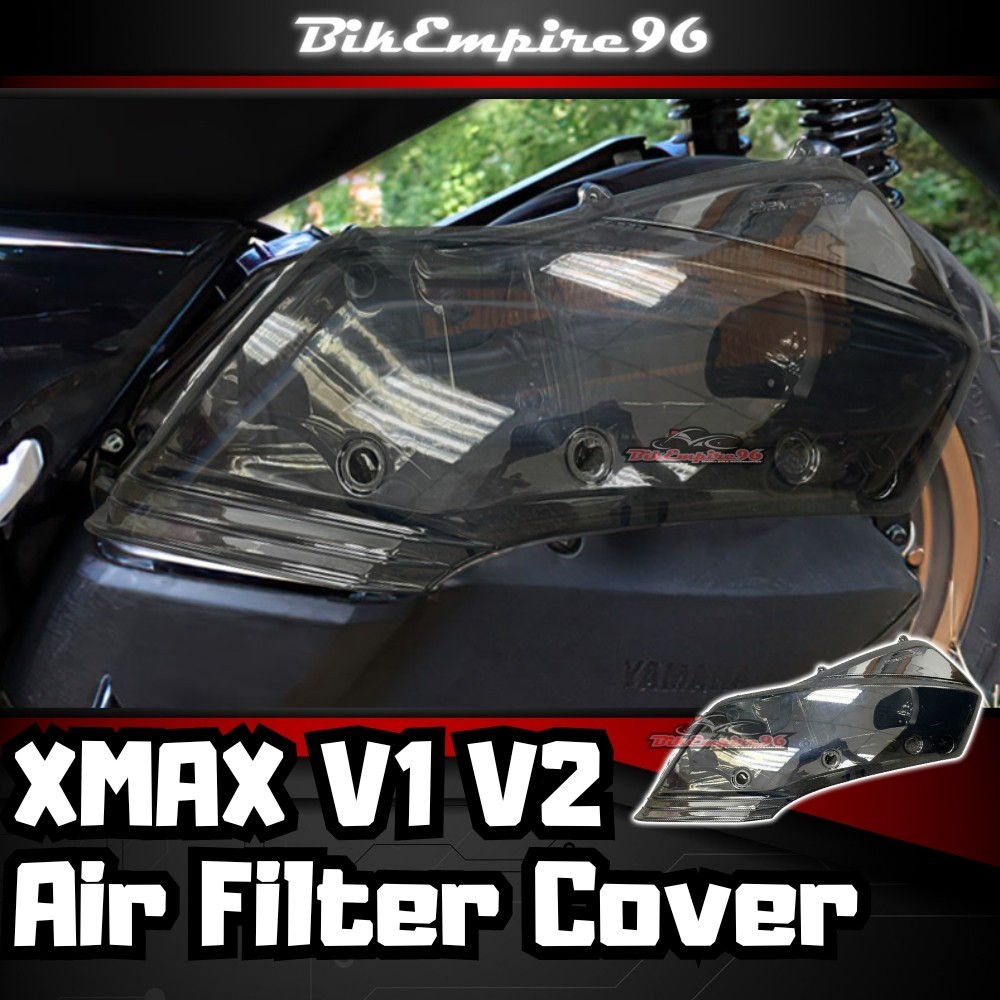 Xmax V1 V2 ฝาครอบกรองอากาศ Air Intake กล่องทําความสะอาดอุปกรณ์เสริมกรอง ...