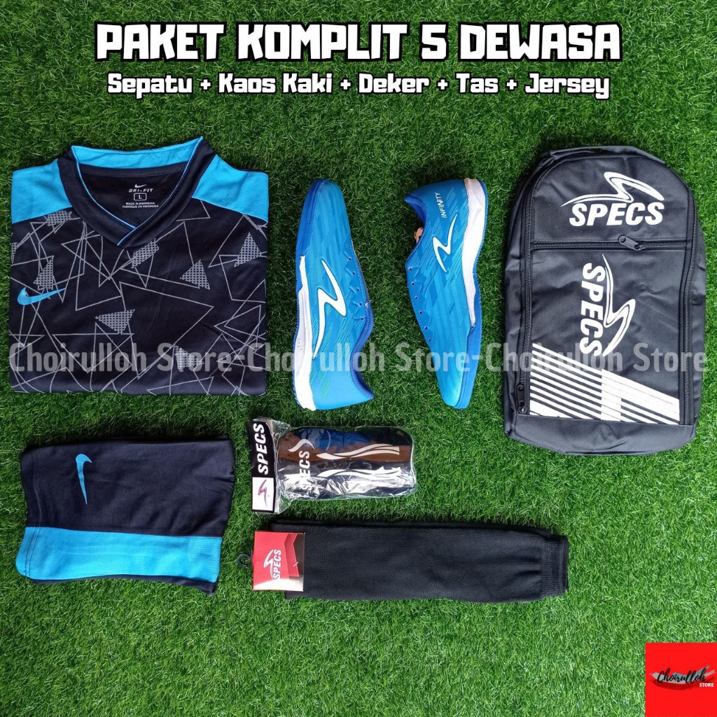 ในสต็อก รองเท้าฟุตซอล SPECS INFINITY COMPLETE PACKAGE | Shopee Thailand