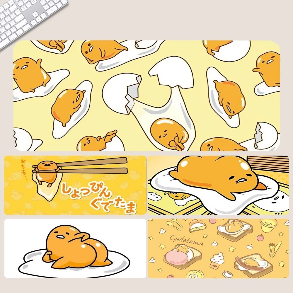 Sanrio Gudetama Mousepad ขนาดใหญ่สําหรับเล่นเกม Compute Gamer PC ...