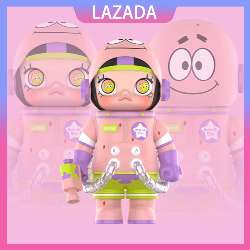 100%แท้จริง POP MART Mega Space Molly Patrick Star 400% HIGH 40CM ...