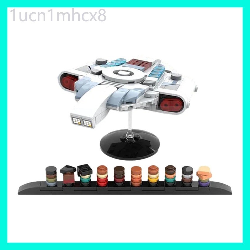 MOC USS Defiant Building Blocks Space Treks DS9 NX-74205 Starship Model ...