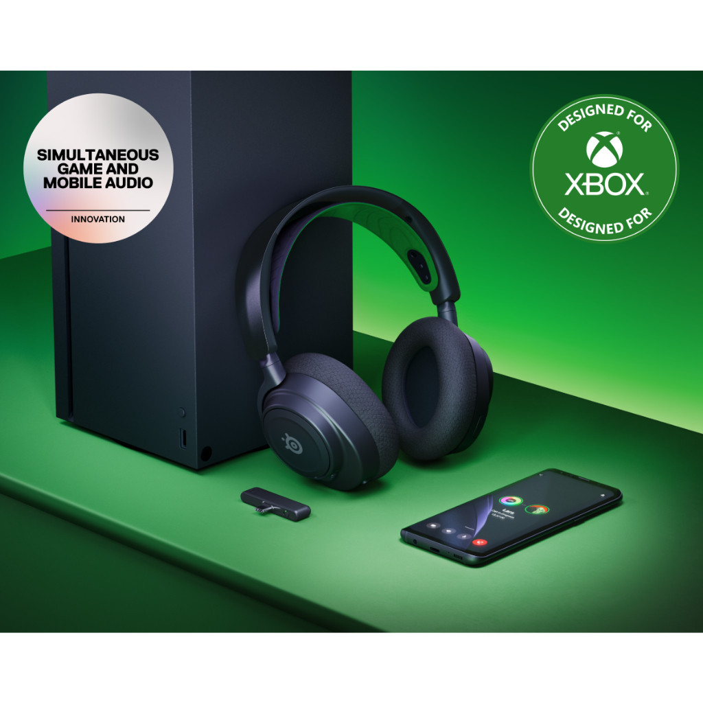 Steelseries ARCTIS NOVA 7X ชุดหูฟังเกมมิ่งไร้สาย หลายแพลตฟอร์ม พรีเมี่ ...