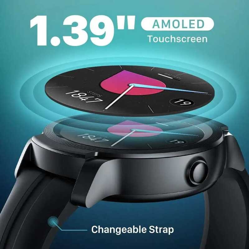 สูงสุด Ticwatch E2 (ตกแต่งใหม่) สวม OS โดย Google Smartwatch Ios และ ...