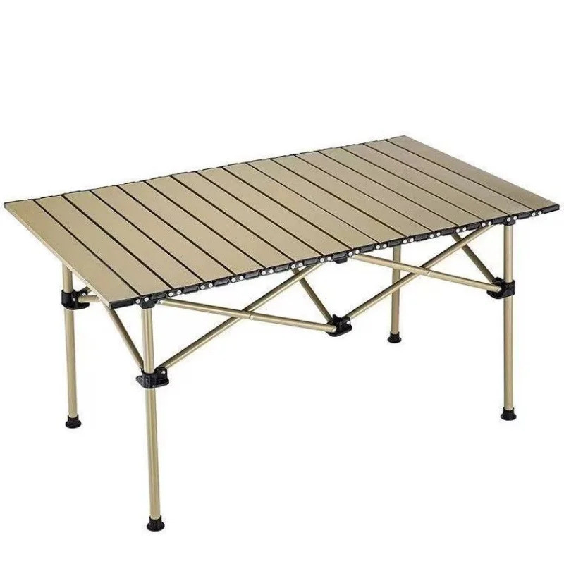 Outdoor Tables And Chairs Folding Chicken Rolls Table Portable Camping ...