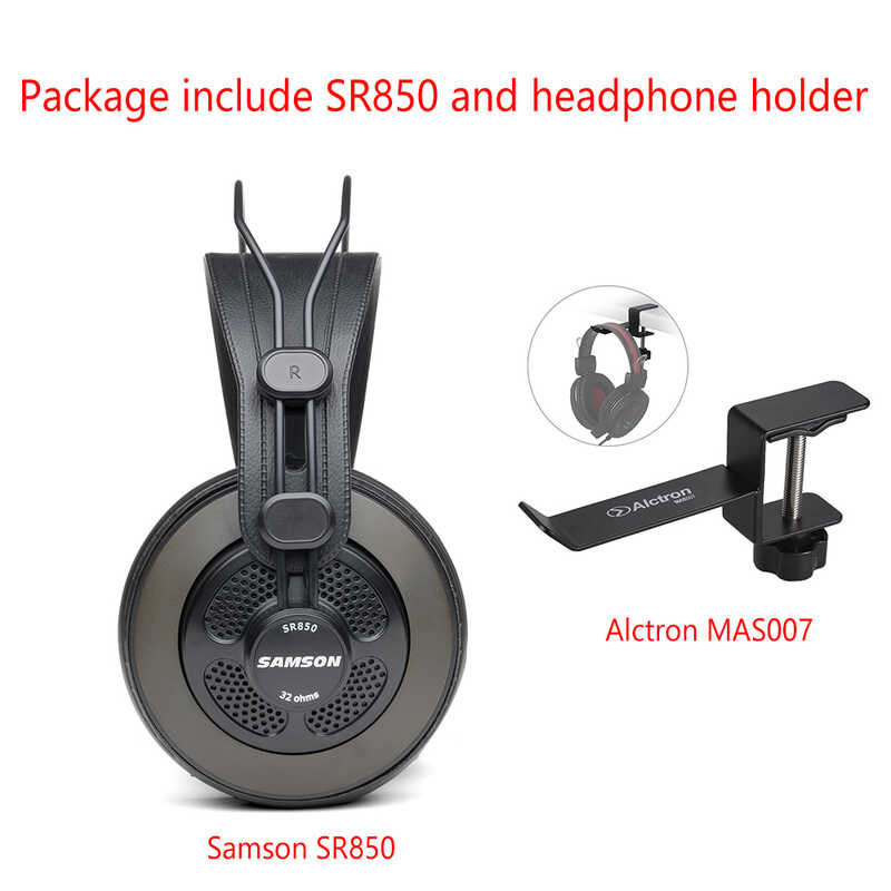Original SAMSON Sr850 Professional Studio Reference Monitor Headphones ...