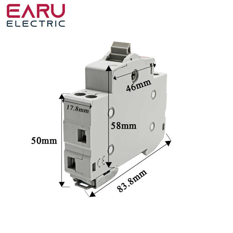 40A 63A 1P MTS แหล่งจ่ายไฟคู่คู่มือการถ่ายโอน Interlock Circuit Breaker ...