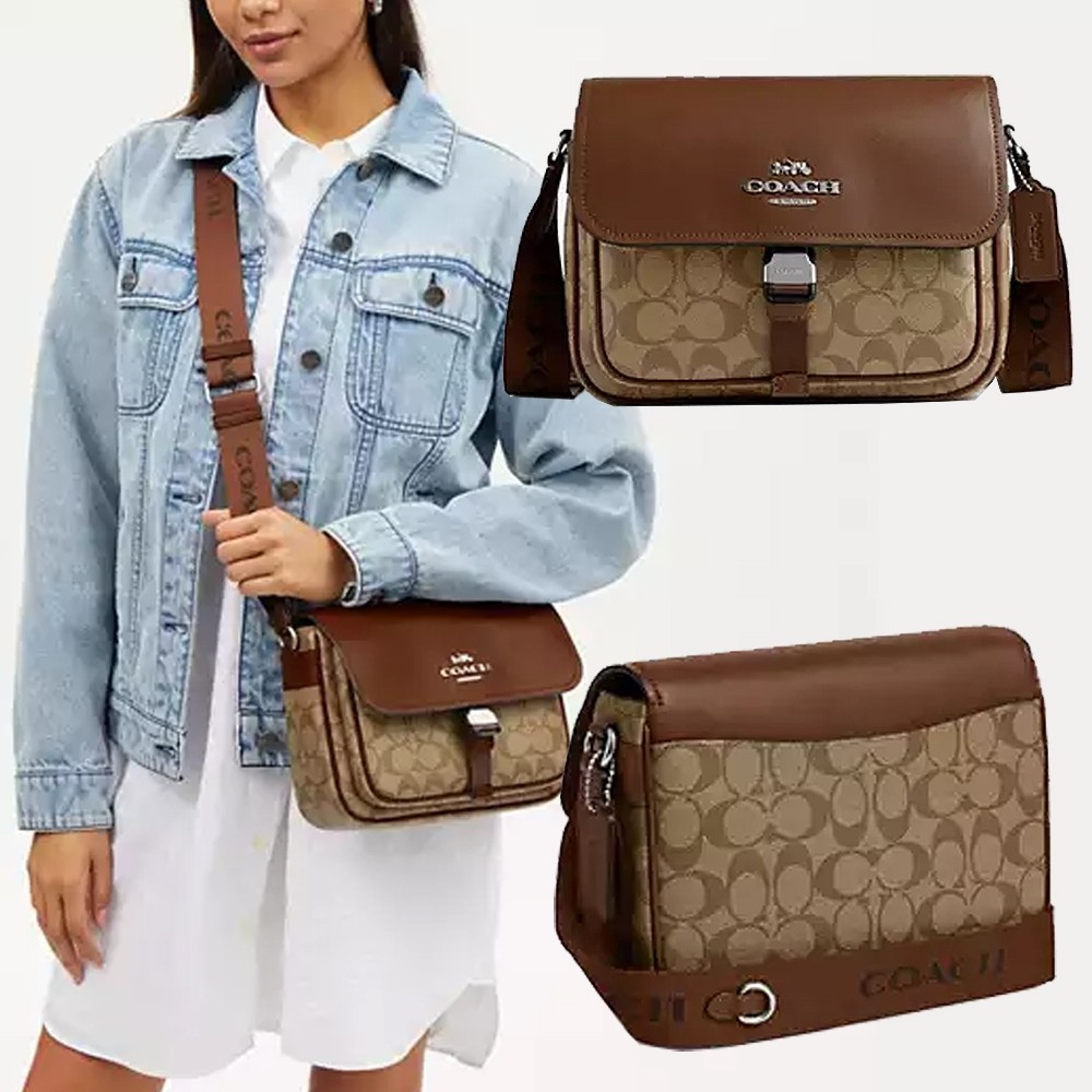 คลังสินค ้ าพร ้ อมของแท ้ 100 % COACH CR131 ใหม ่ ผู ้ หญิงคลาสสิกไหล ...