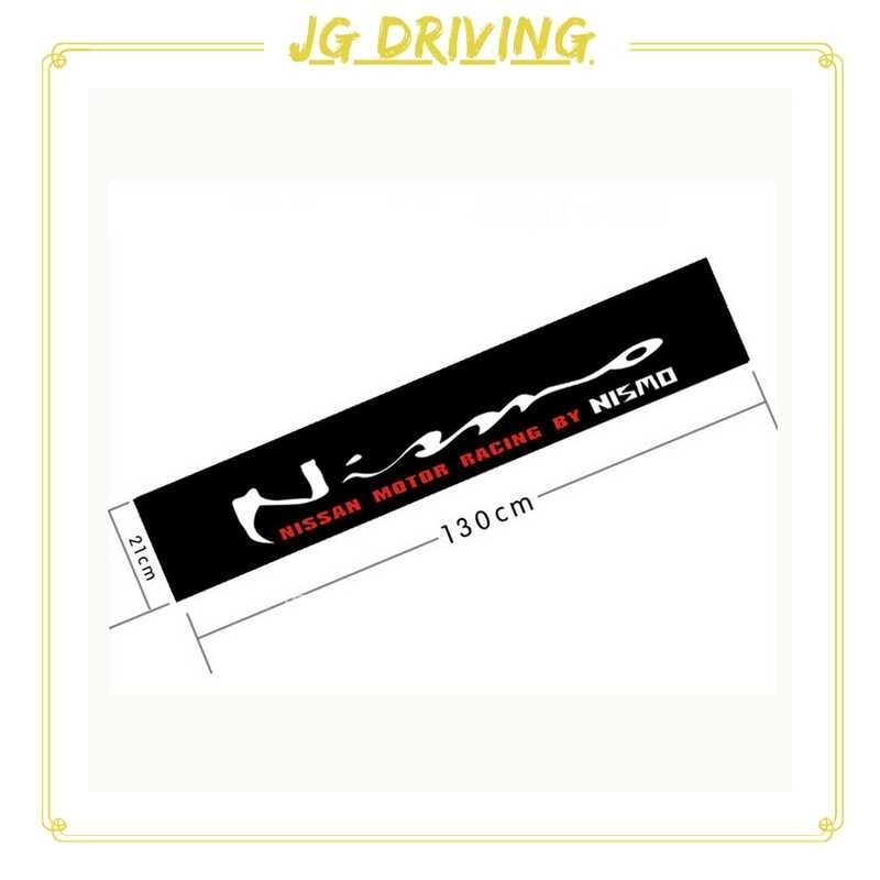 JD 1 Piece Nismo Safety Reflective Car Sticker Front Decal Or Rear ...