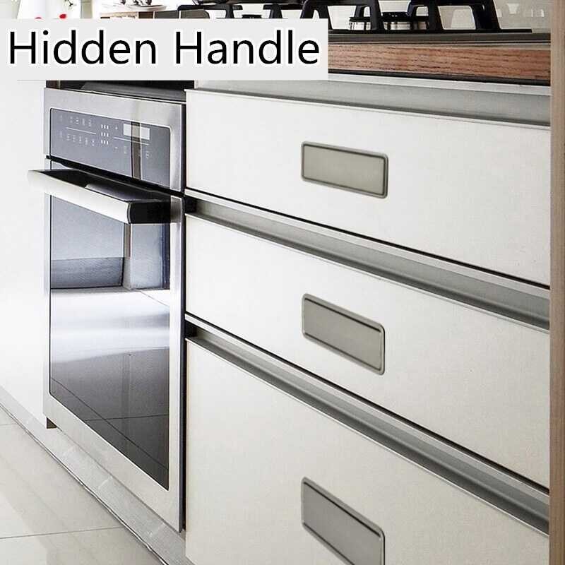[Hot XKJKWIGOLIHW 547] Simple Concealed Drawer Sliding Slotted Embedded ...