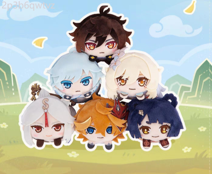 จุดสินค้า ♞,♘ชุดรูปแบบ Genshin Impact ของแท้ซีรีส์ Papa Doll Pendant ...