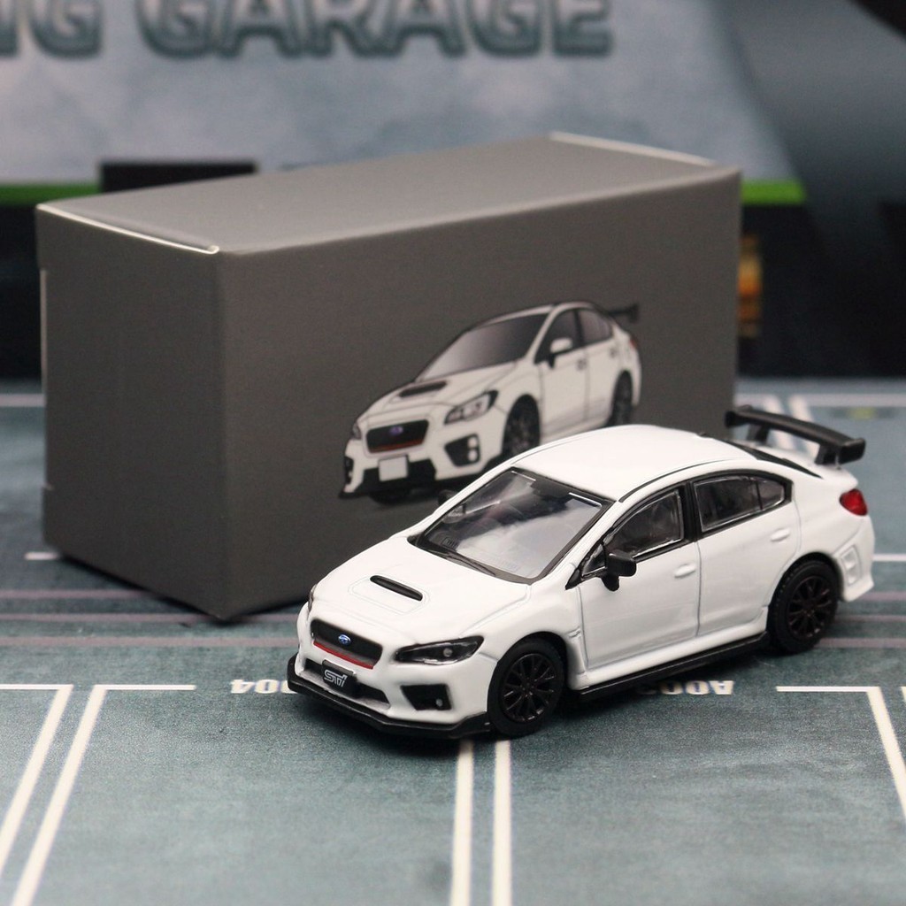 ทนทาน Jkm รถโลหะผสมของเล ่ นเด ็ ก 164 Subaru Sti Super Sports Car ...