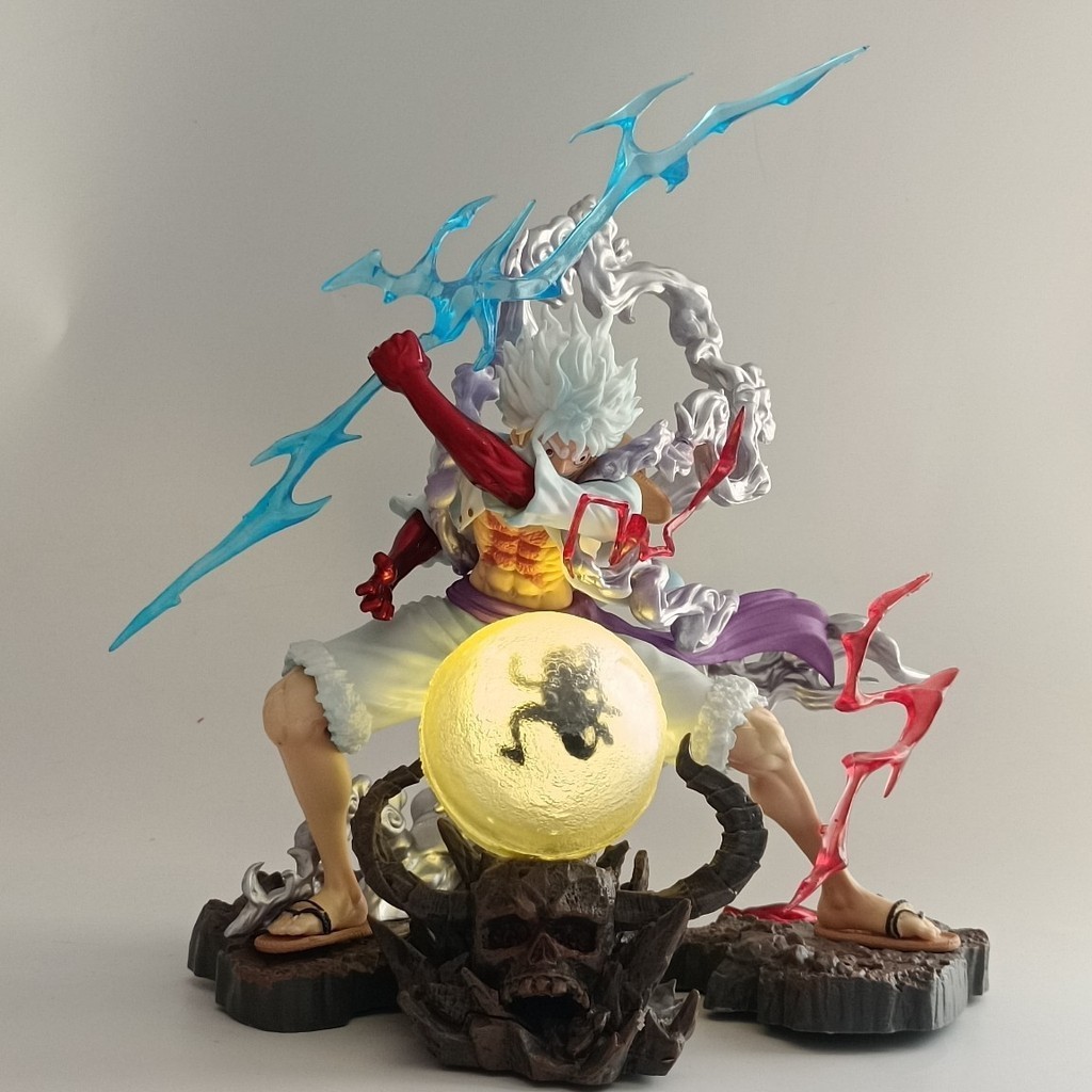 One Piece Lightning Gear 5 Nika Lightning Luffy 23 ซม. เกียร์ 5 รูป ...