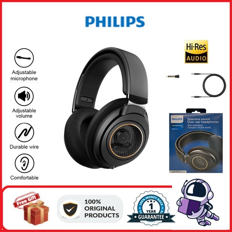 Philips （หูฟัง）SHP9600 Gaming Headset（หูฟังเกม） Open HIFI Music Headset ...