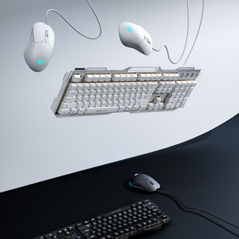 [Mouse] Pb1 เมาส์เกมมิ่งไฟฟ้า แบบใช้สาย เสียงเงียบ สําหรับโน้ตบุ๊ก ...