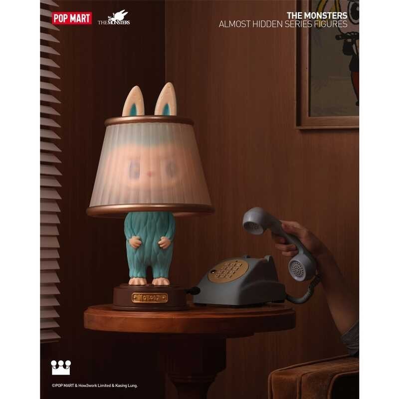 POP MART ทย) LABUBU THE MONSTERS Almost Hidden Series Figures ของแท้ ...