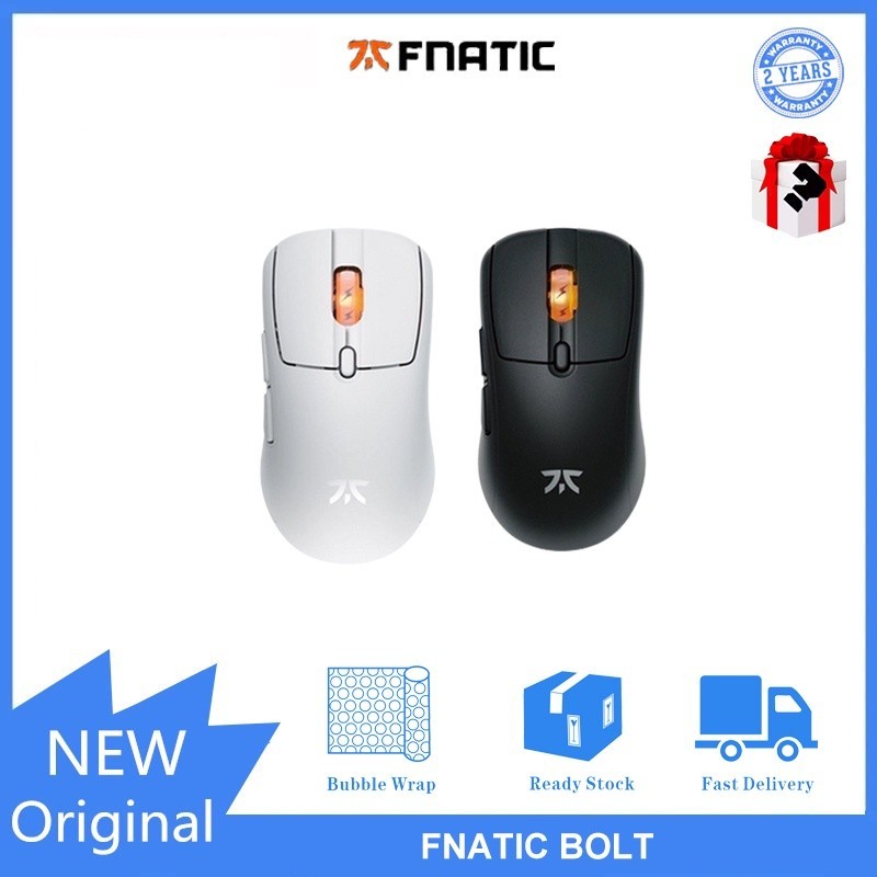 Fnatic BOLT เมาส์บลูทูธไร้สาย สามโหมด | Shopee Thailand