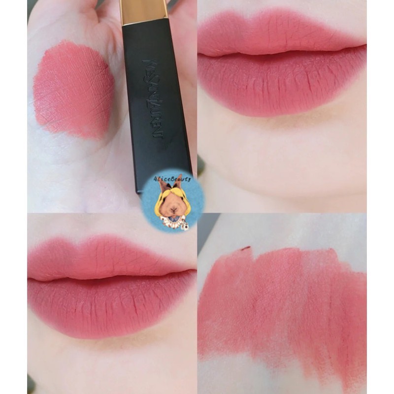 ♞,♘พร้อมส่ง YSL Lipstick #11 Rouge Pur Couture the Slim Sheer Matte ...