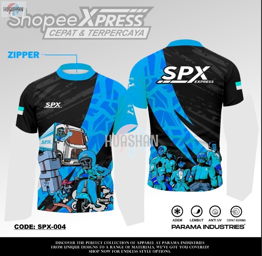 Parama INDUSTRAIAES PREMIUM JERSEY ทนความร้อนซิป Store SPX Express ...
